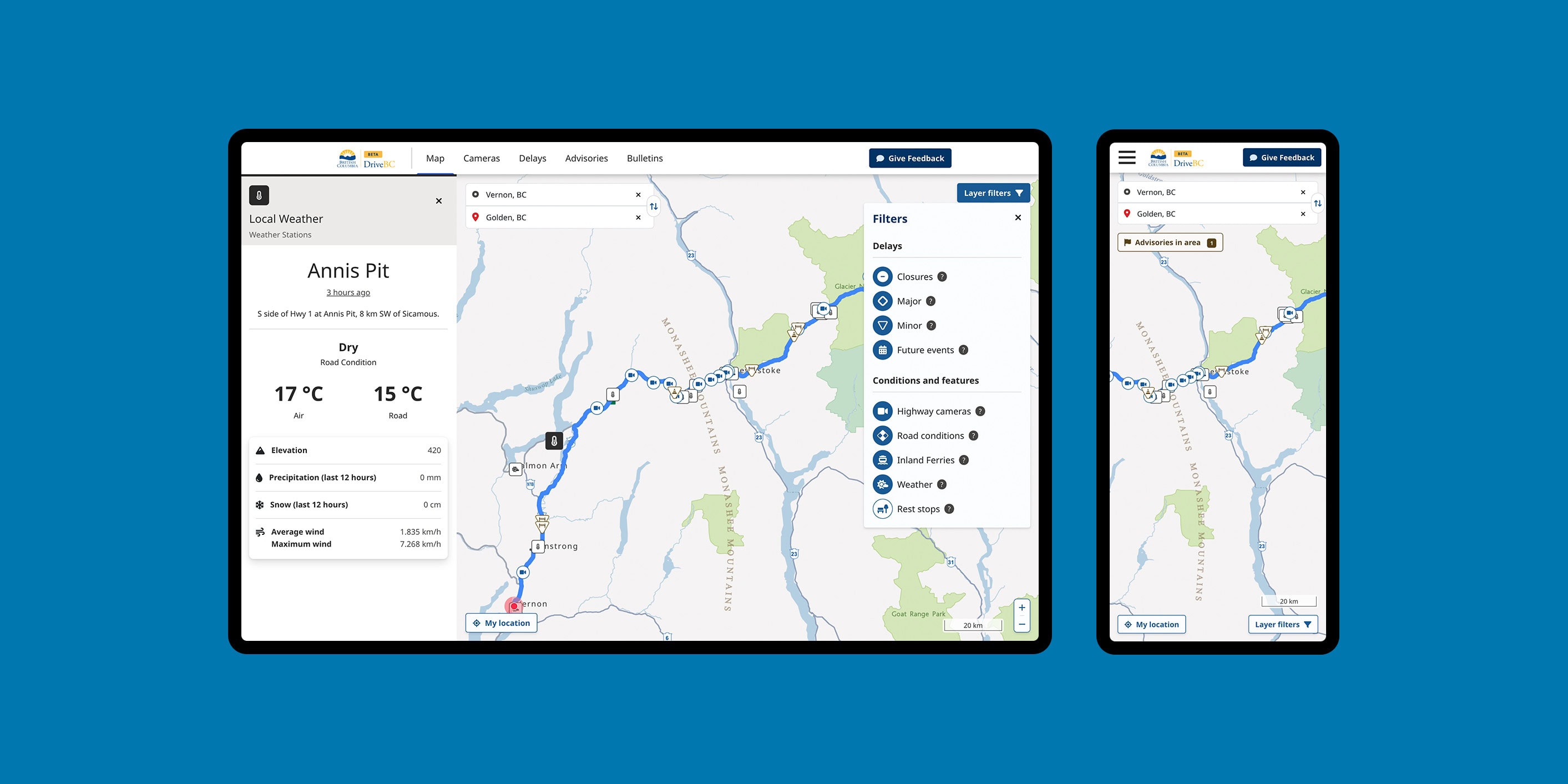 Modernizing the DriveBC website to deliver a better experience for ...